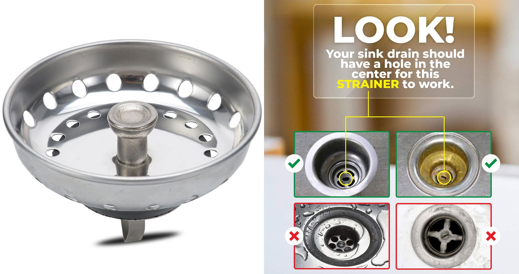 Types of Sink Strainers and Stoppers - Insane Choices